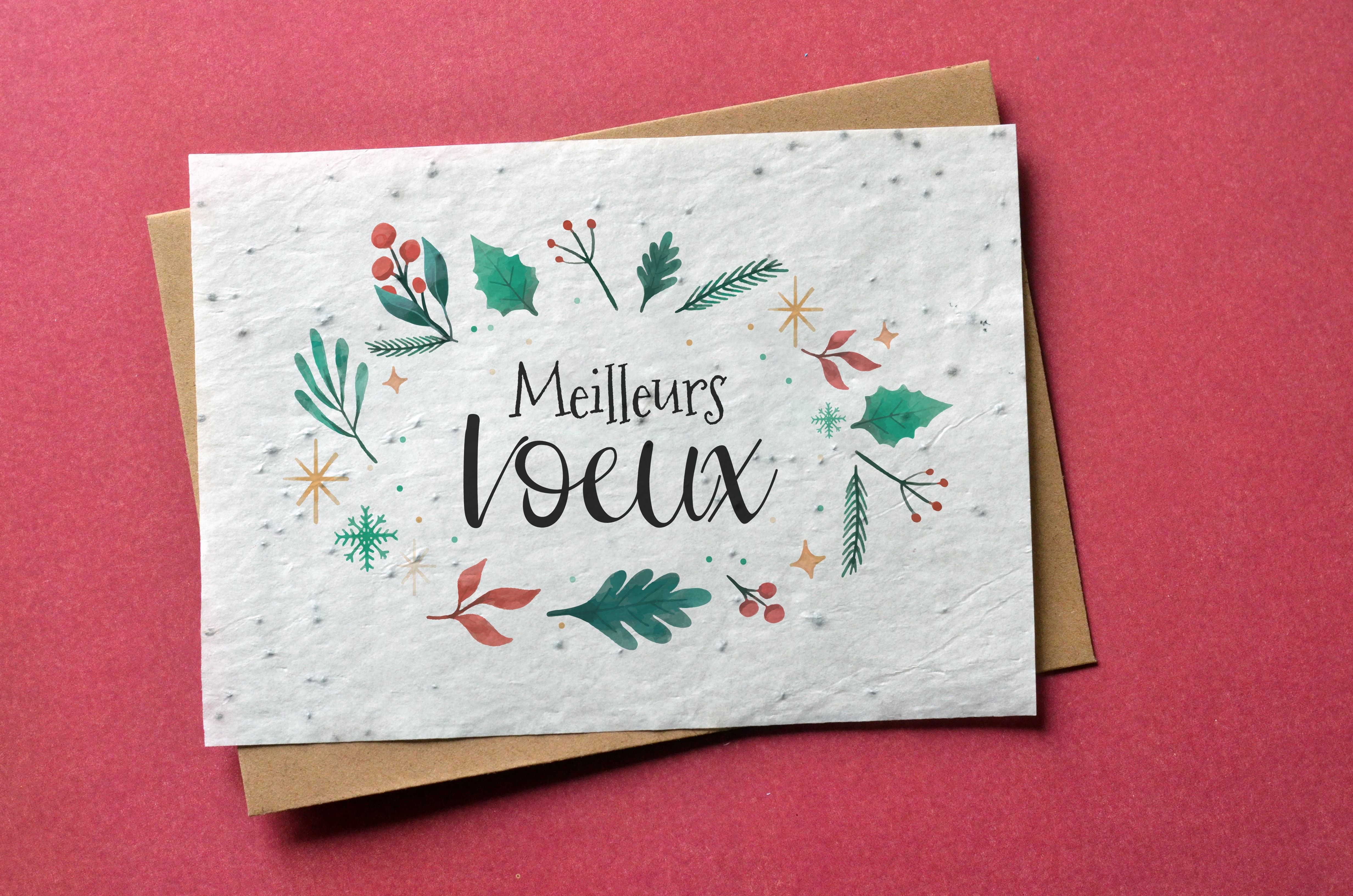 Une Carte De Voeux